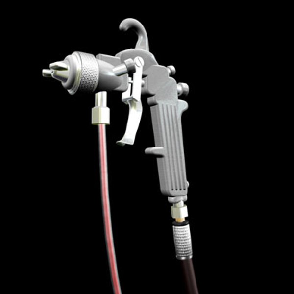 paint spray 3d model