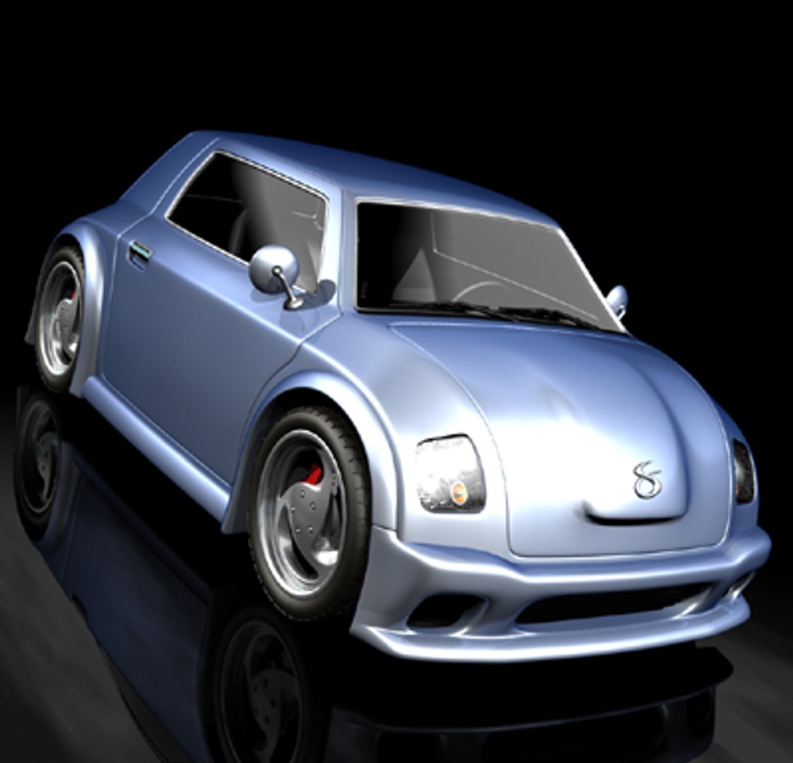3d custom car model