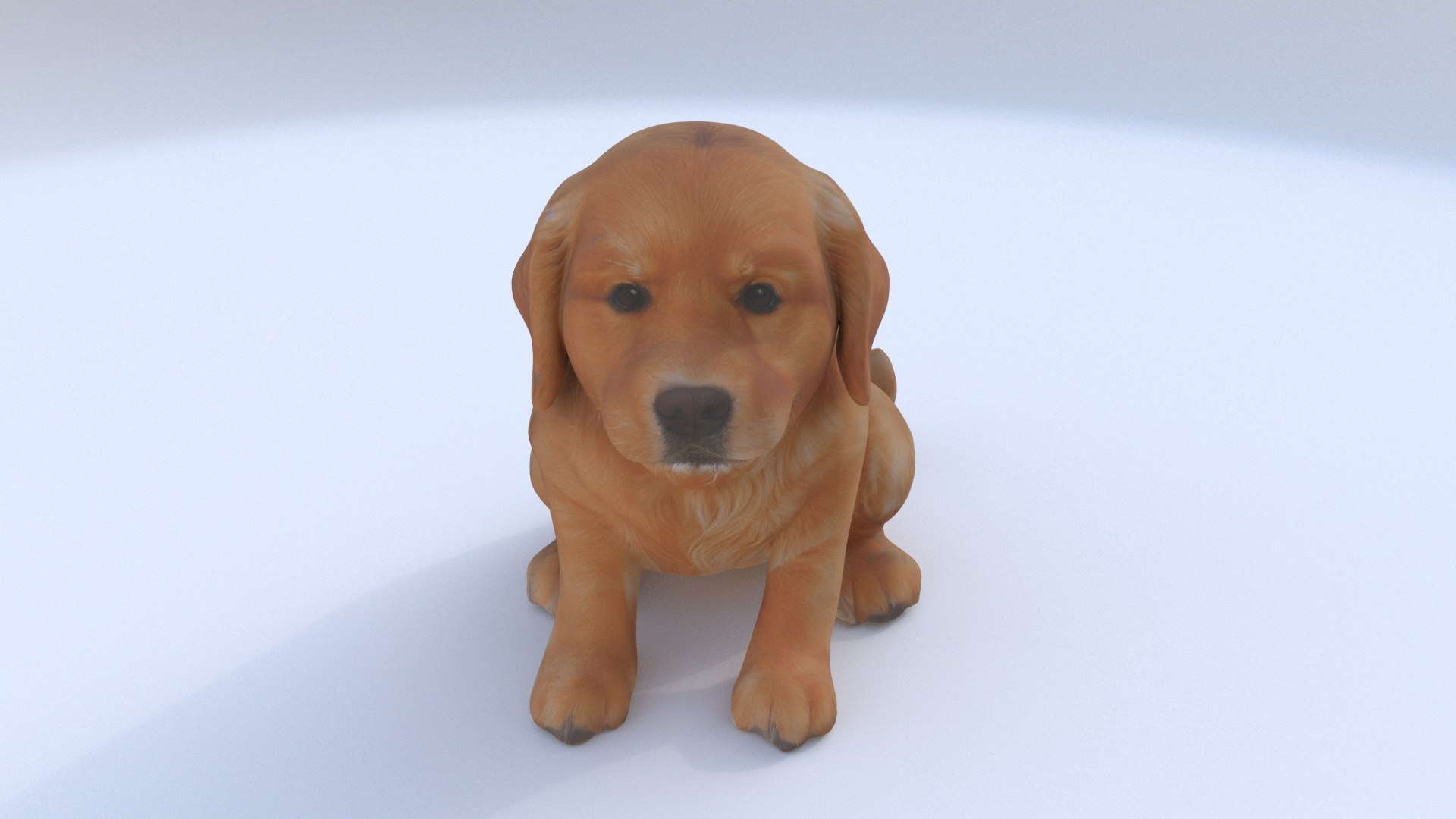 3D Golden Retriever Model - TurboSquid 2333759