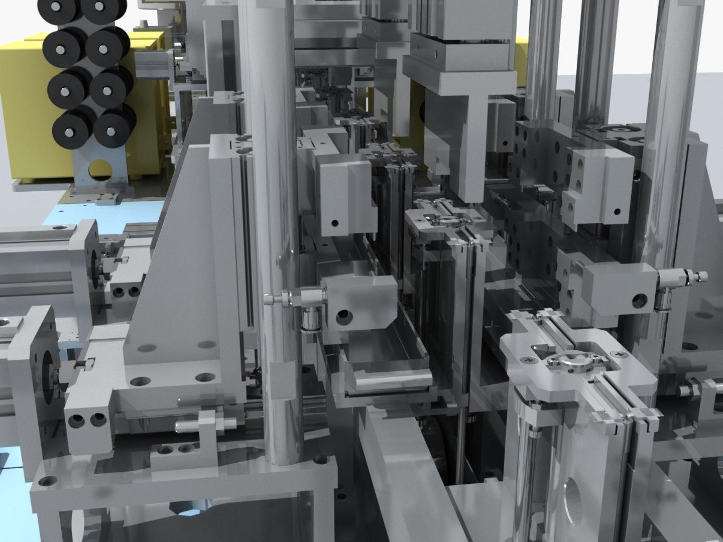 Industrial Equipment 2-Processing Assembly Line 3D Model - TurboSquid ...