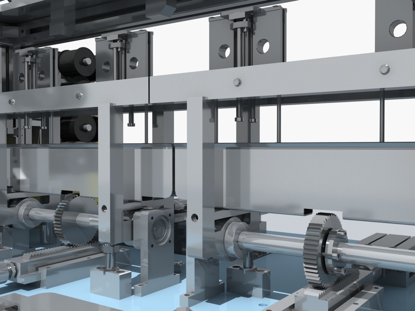 Industrial Equipment 2-Processing Assembly Line 3D Model - TurboSquid ...