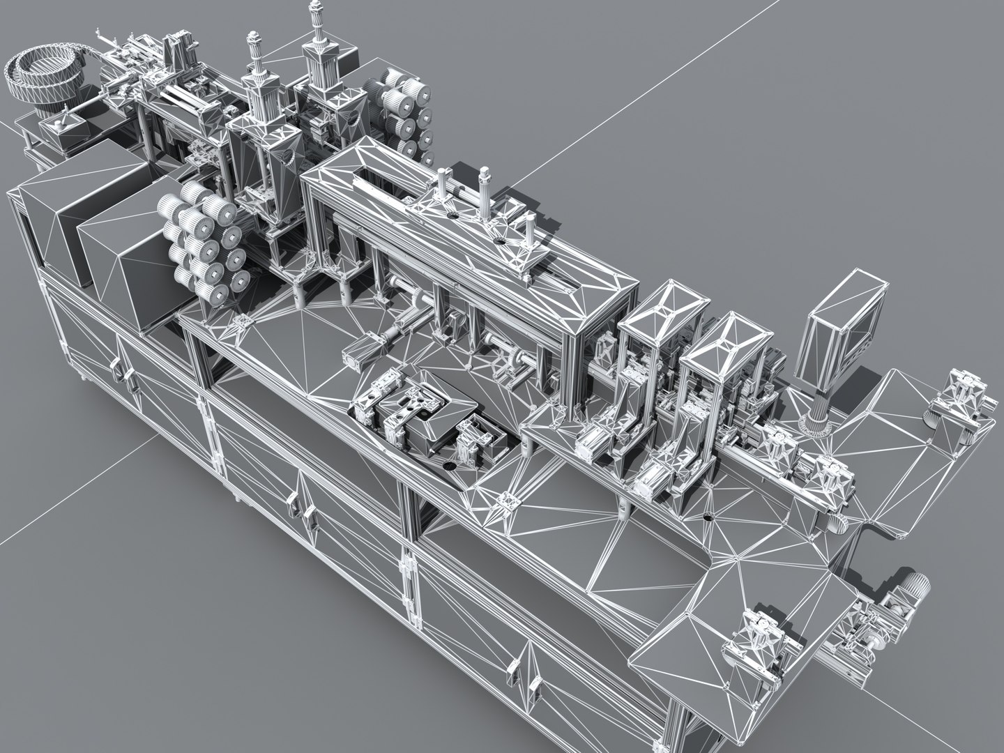 Industrial Equipment 2-Processing Assembly Line 3D Model - TurboSquid ...