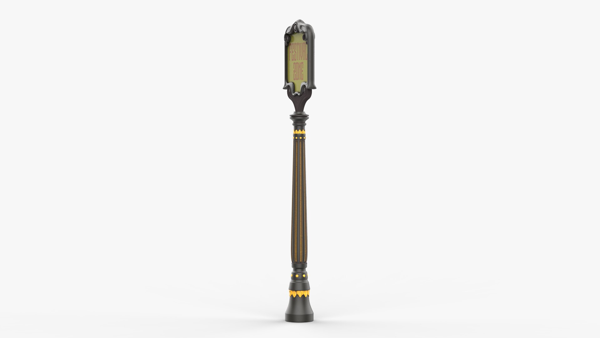 3D Steampunk Fantasy Sign Model - TurboSquid 2115597