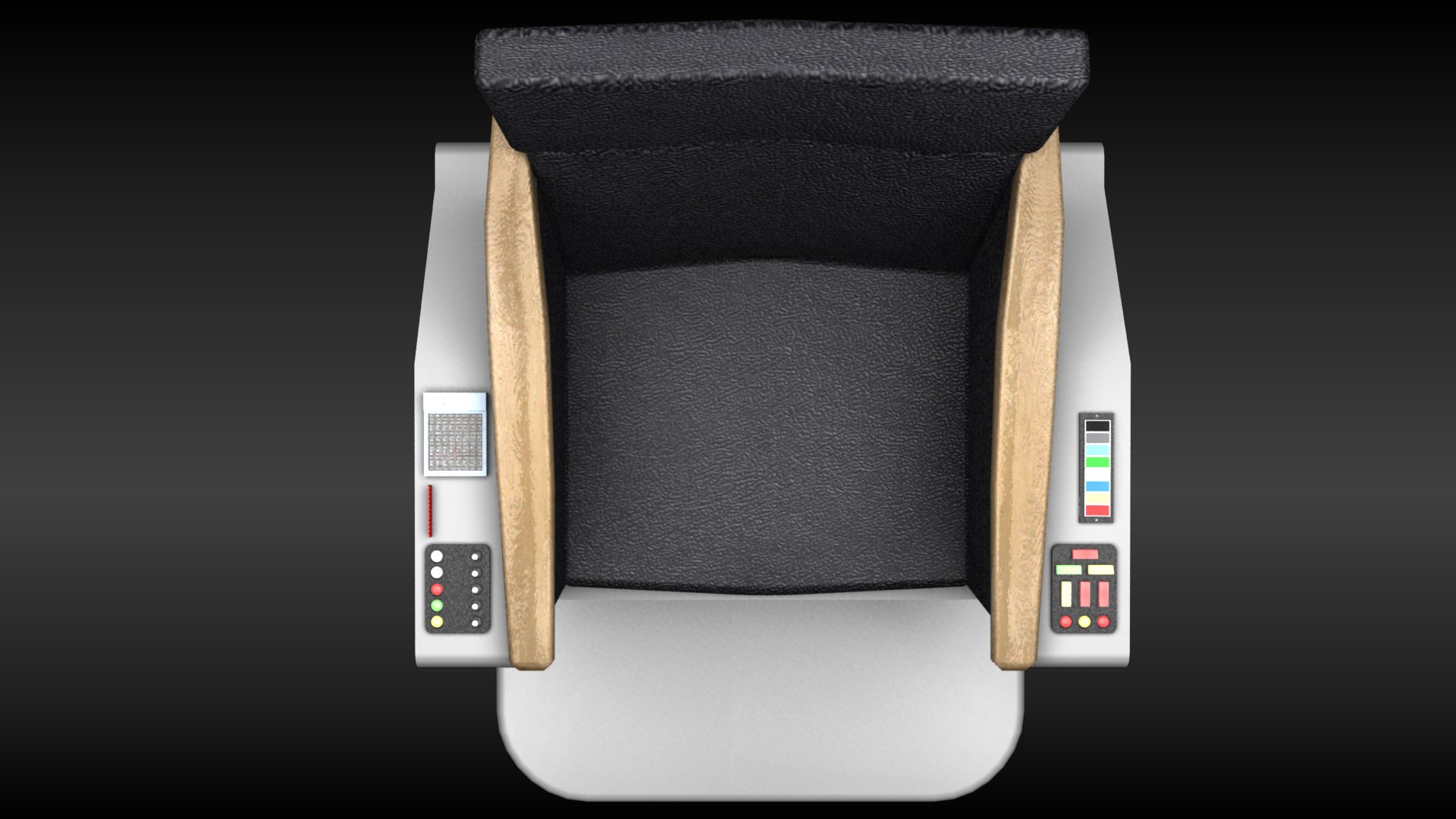 Captain Kirks Chair 3D Model - TurboSquid 1374368