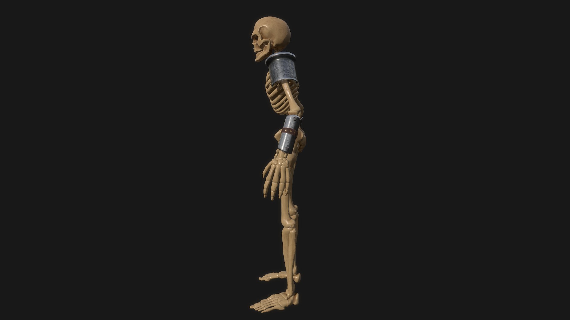 3D Soldier Skeleton - TurboSquid 1642627
