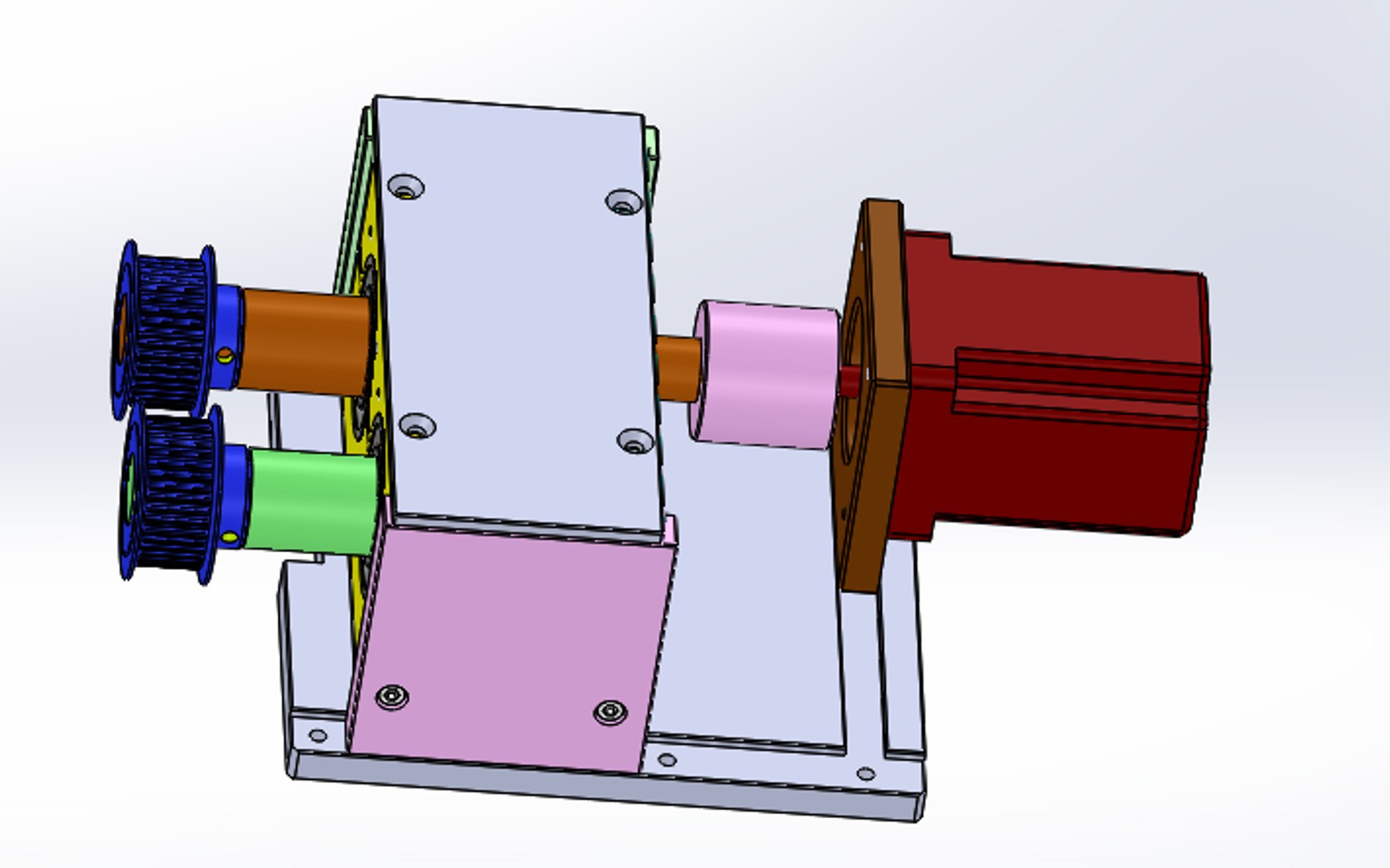 Gear Drive 3D Model - TurboSquid 1230815