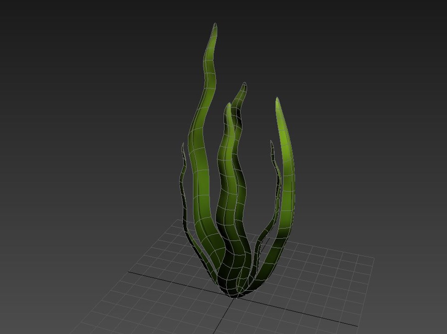 3D Model Seaweed Cartoon - TurboSquid 1369561