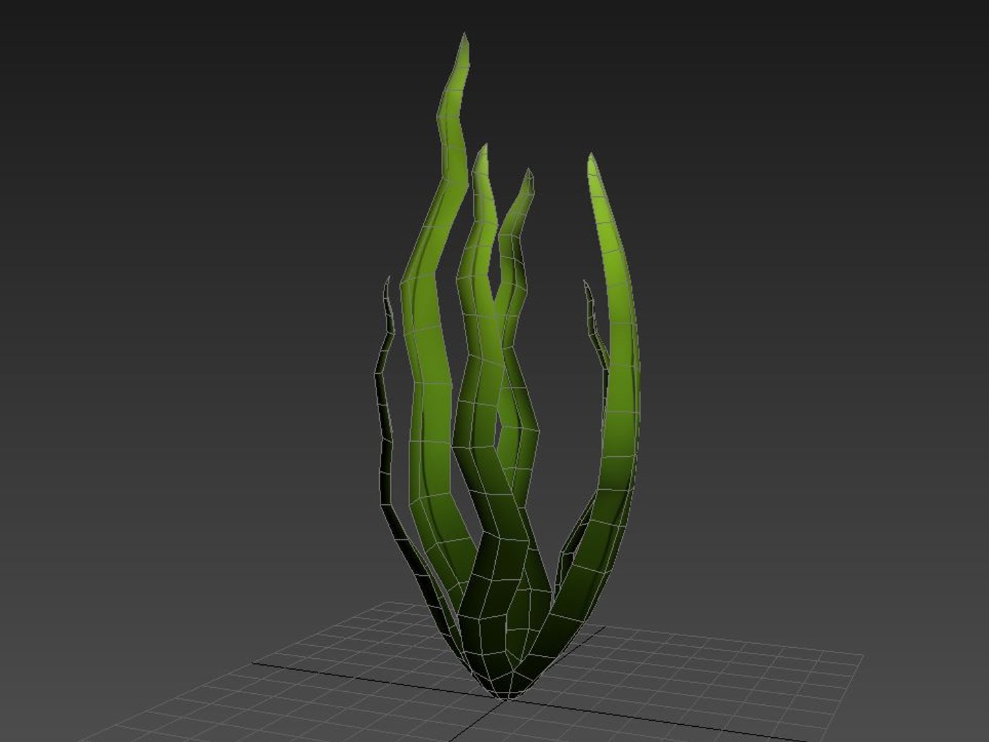 3D Model Seaweed Cartoon - TurboSquid 1369561