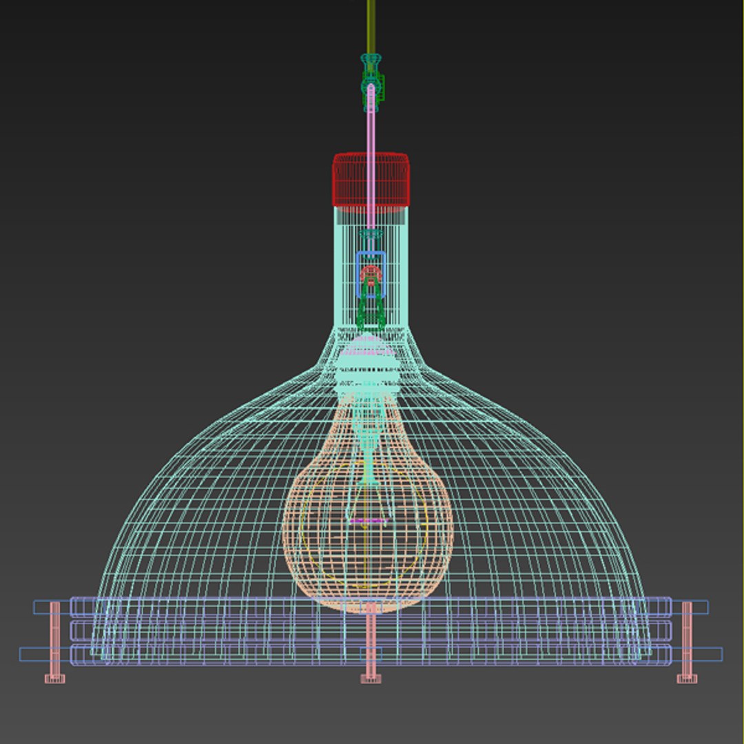 Pendant light fixture 3D model - TurboSquid 1207085
