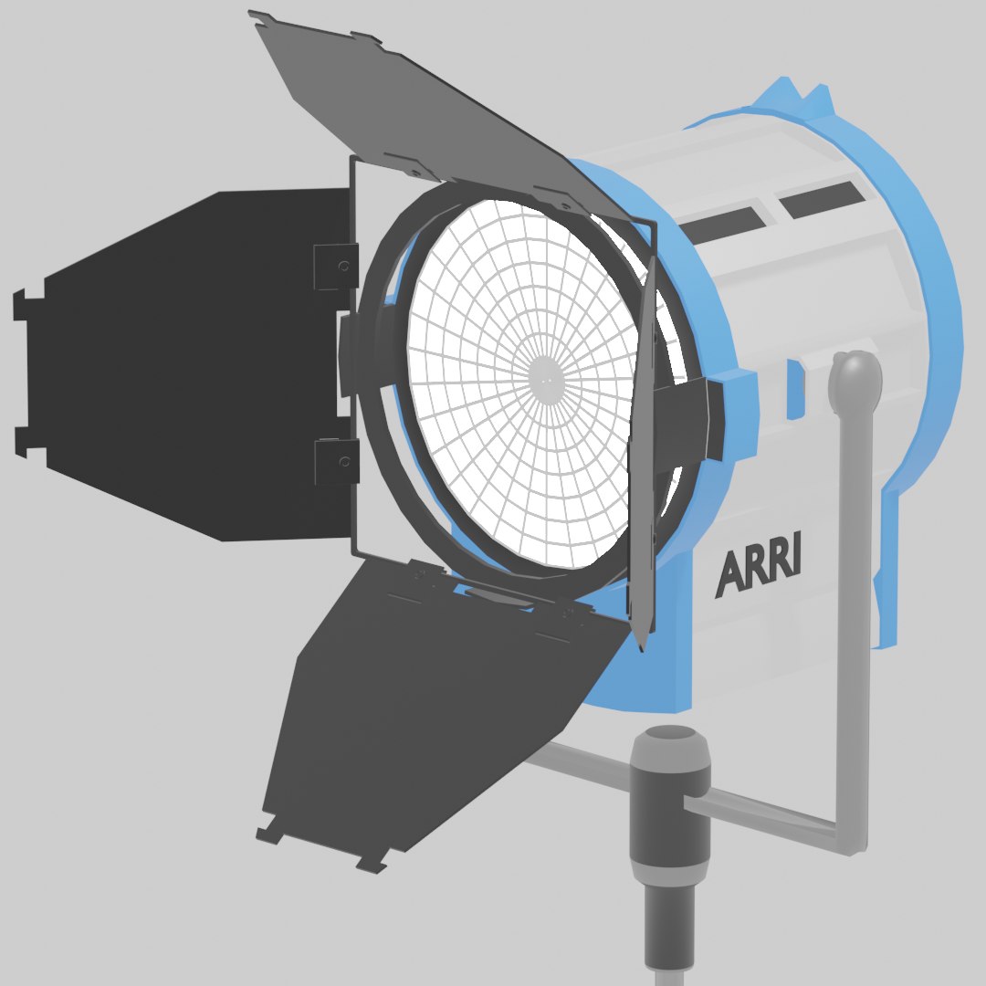 Free Movie Light 3D - TurboSquid 1495147