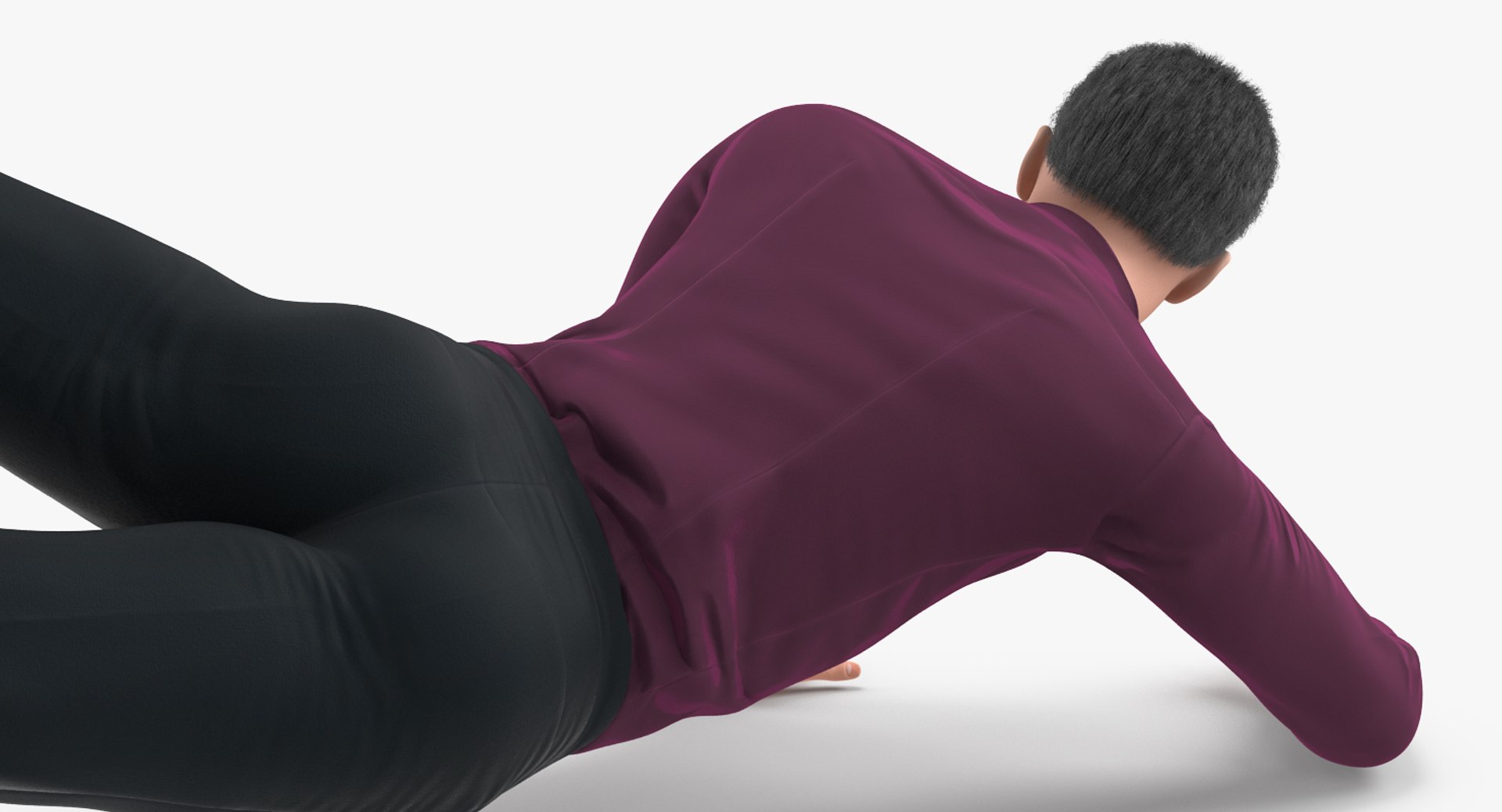 3D model male figure skater rigged | 1148686 | TurboSquid