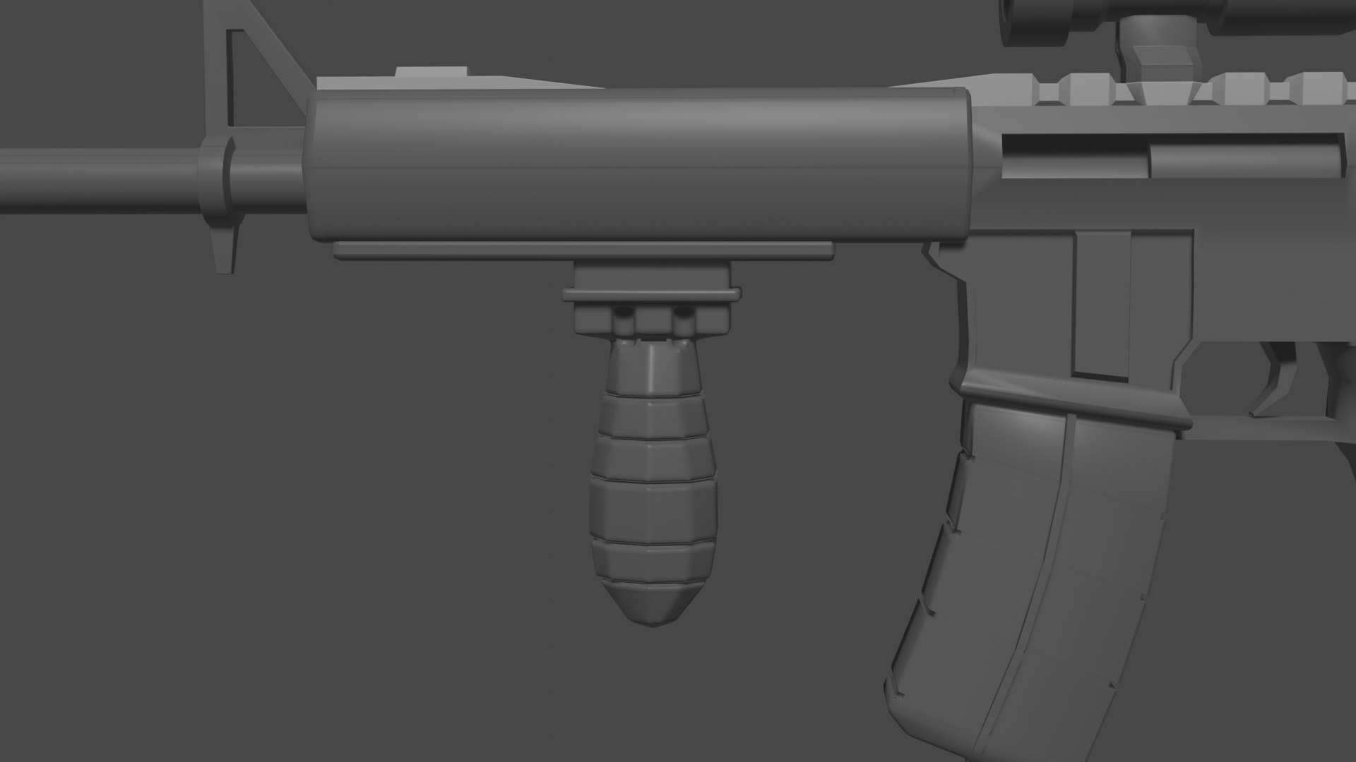 3D Ar Gun Weapon - TurboSquid 1559712