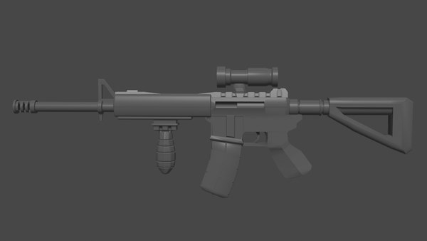 3D ar gun weapon - TurboSquid 1559712