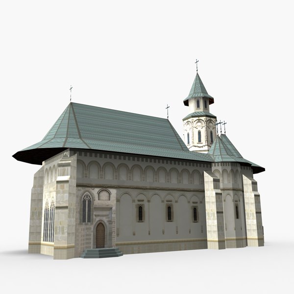 3D Monastery Models | TurboSquid