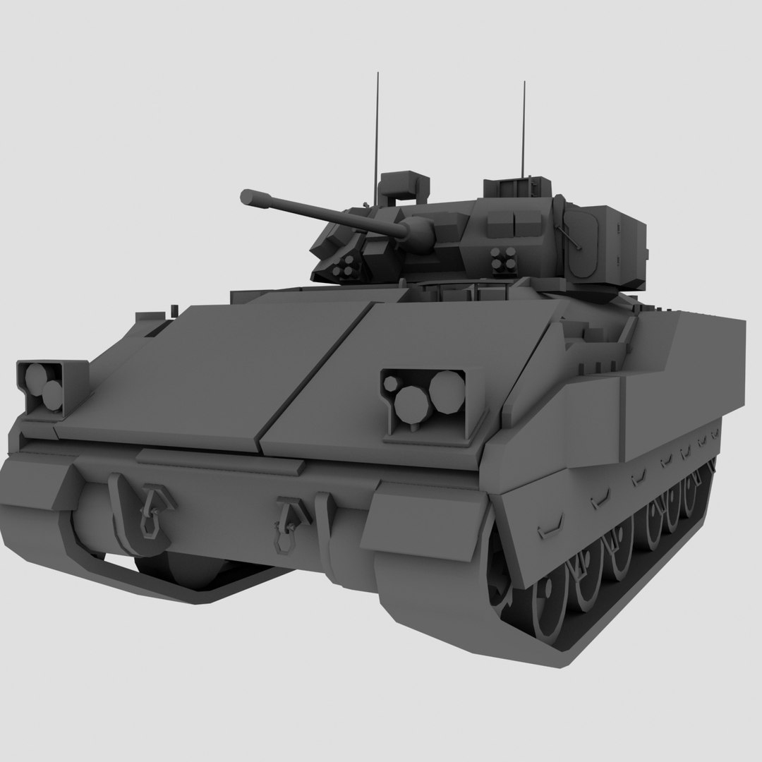 M2 M3 Bradley 3d Model