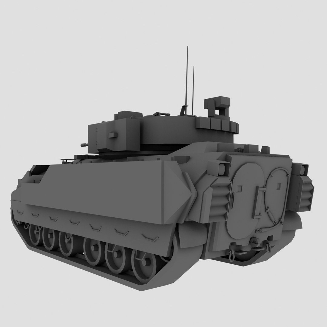 M2 M3 Bradley 3d Model