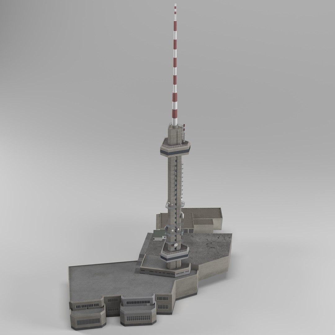 3D Kopitoto Tv Tower Vitosha - TurboSquid 1615771