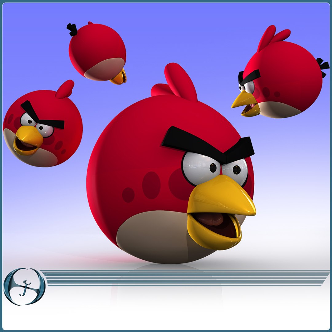 Angry Bird 3 Pack 3d 3ds