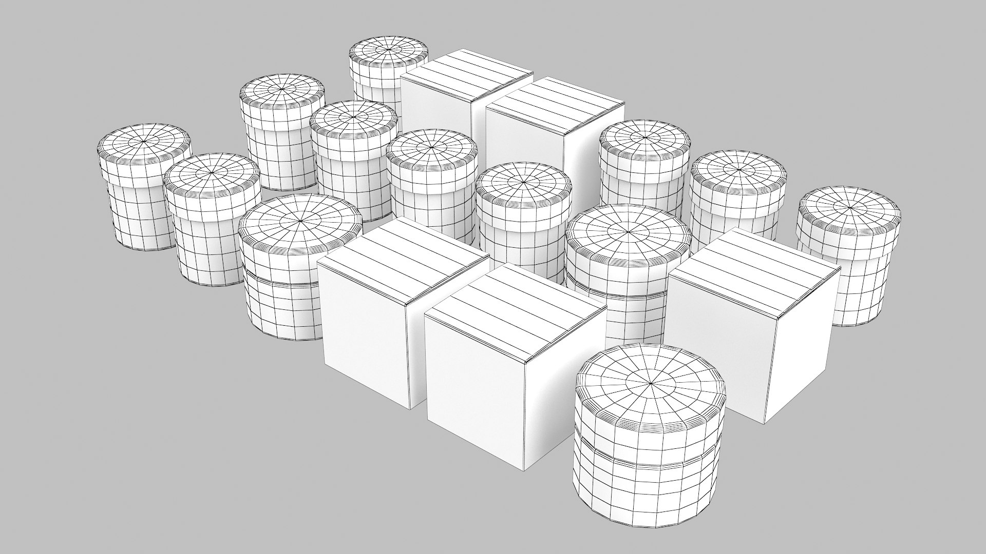 Packaged Cannabis Flowers 3D Model - TurboSquid 1523365