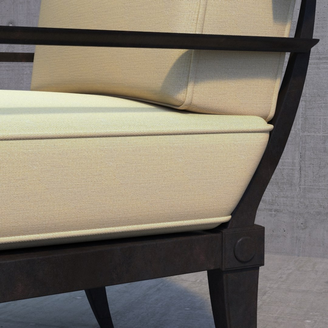 Klismos Lounge Chair Max