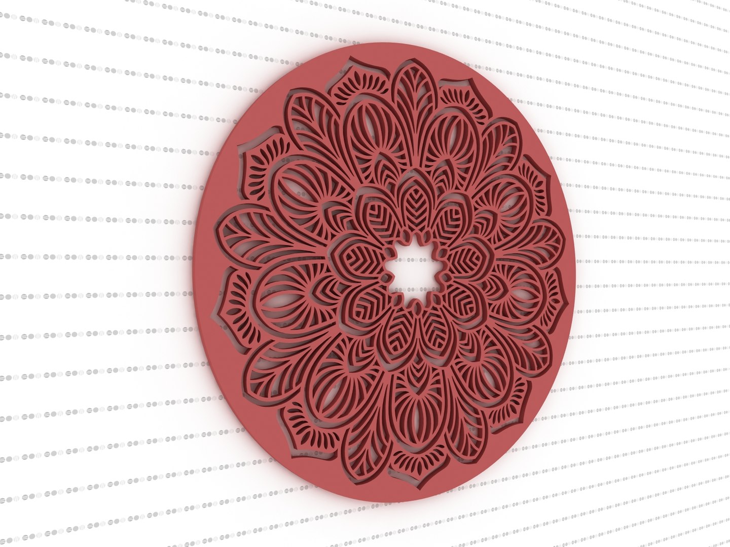 Mandala Cnc Model - TurboSquid 1583277