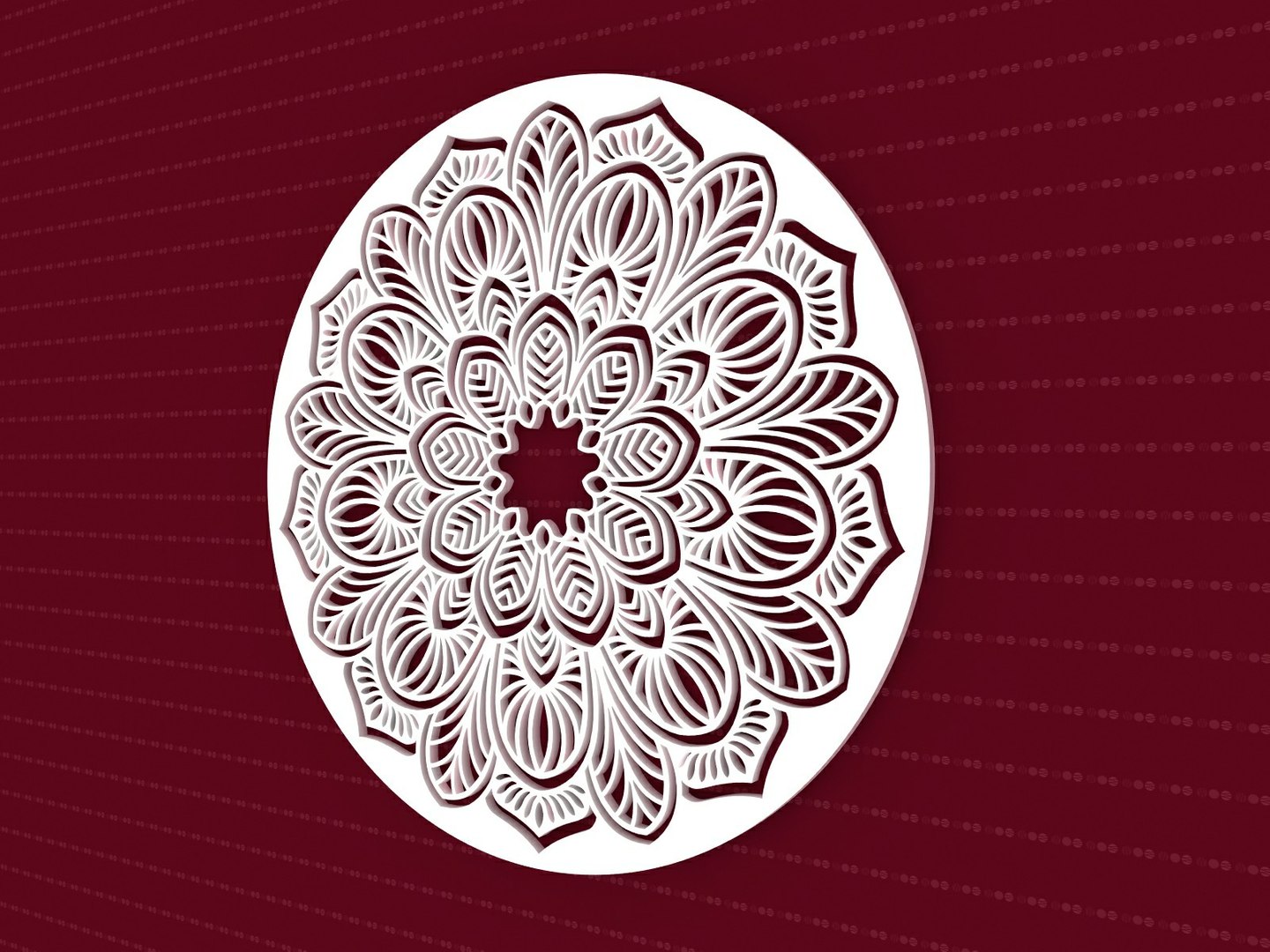 Mandala Cnc Model - TurboSquid 1583277