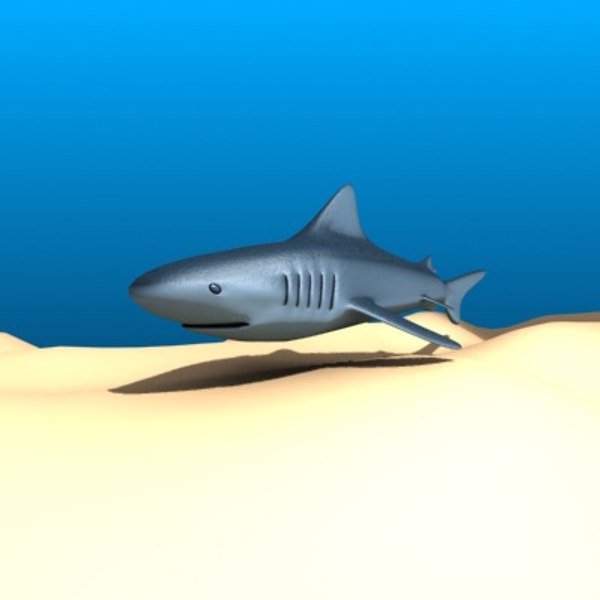 ocean creature fish 3d model