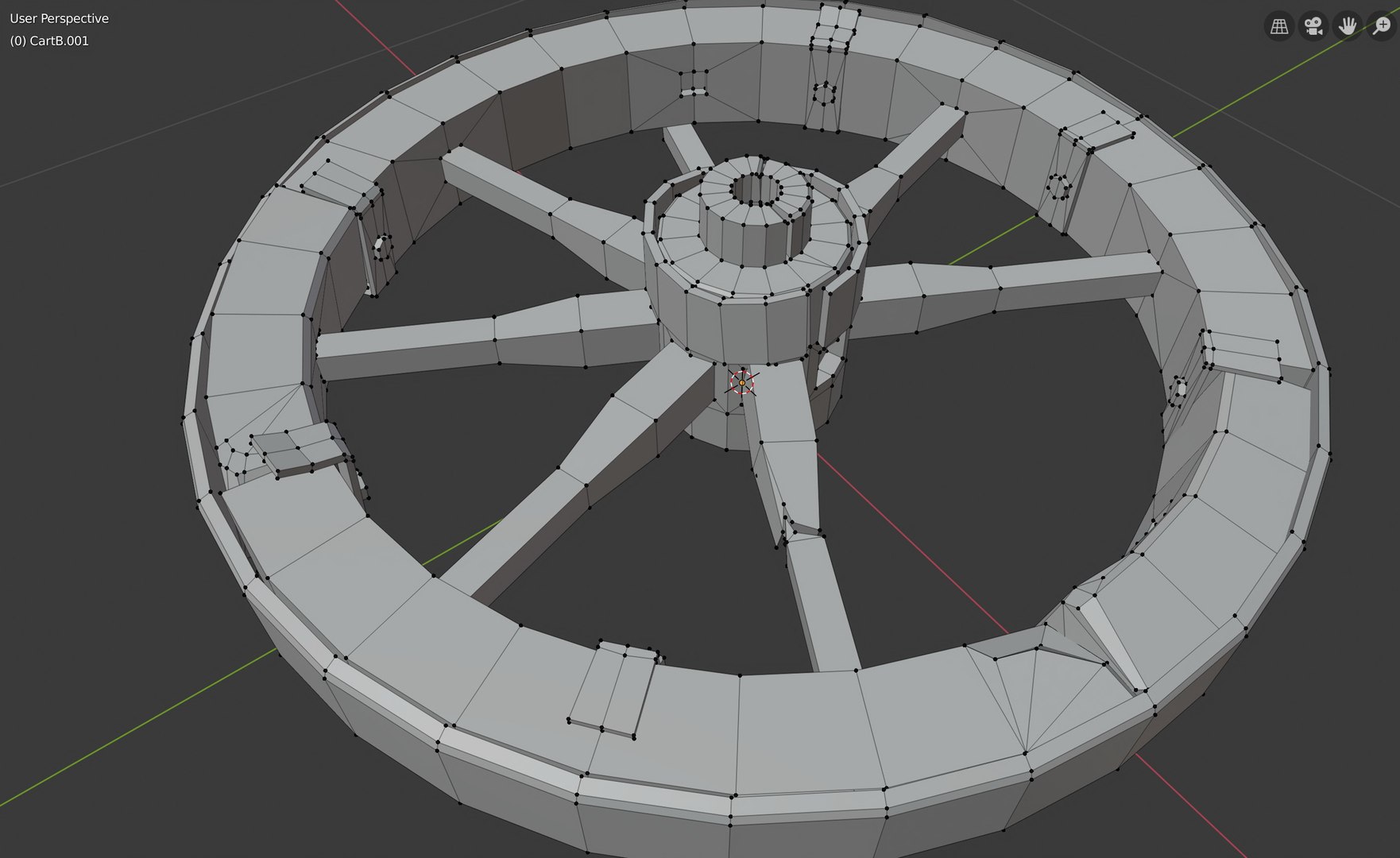 3D Broken Wheel Model - TurboSquid 1480313