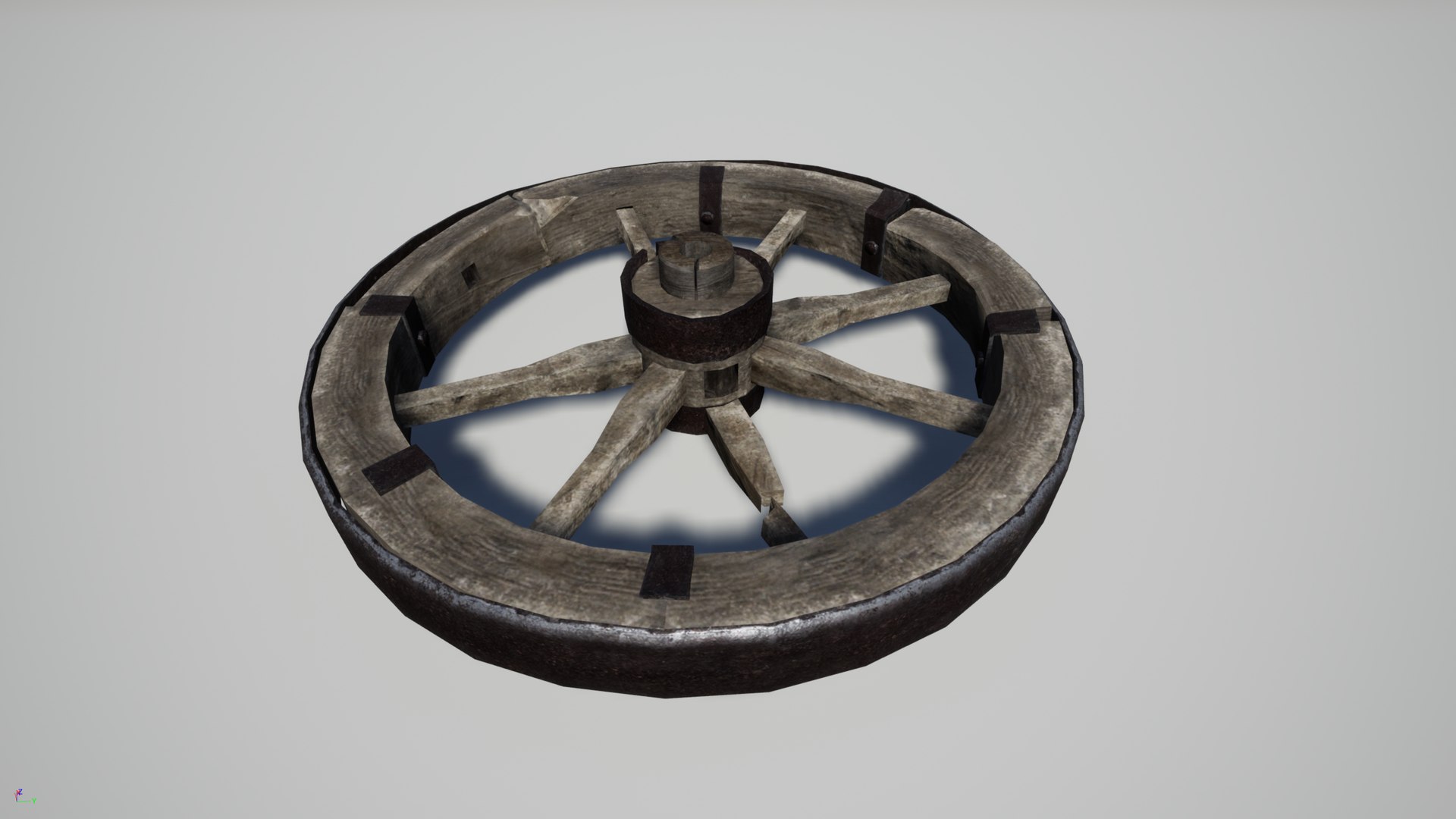 3D Broken Wheel Model - TurboSquid 1480313