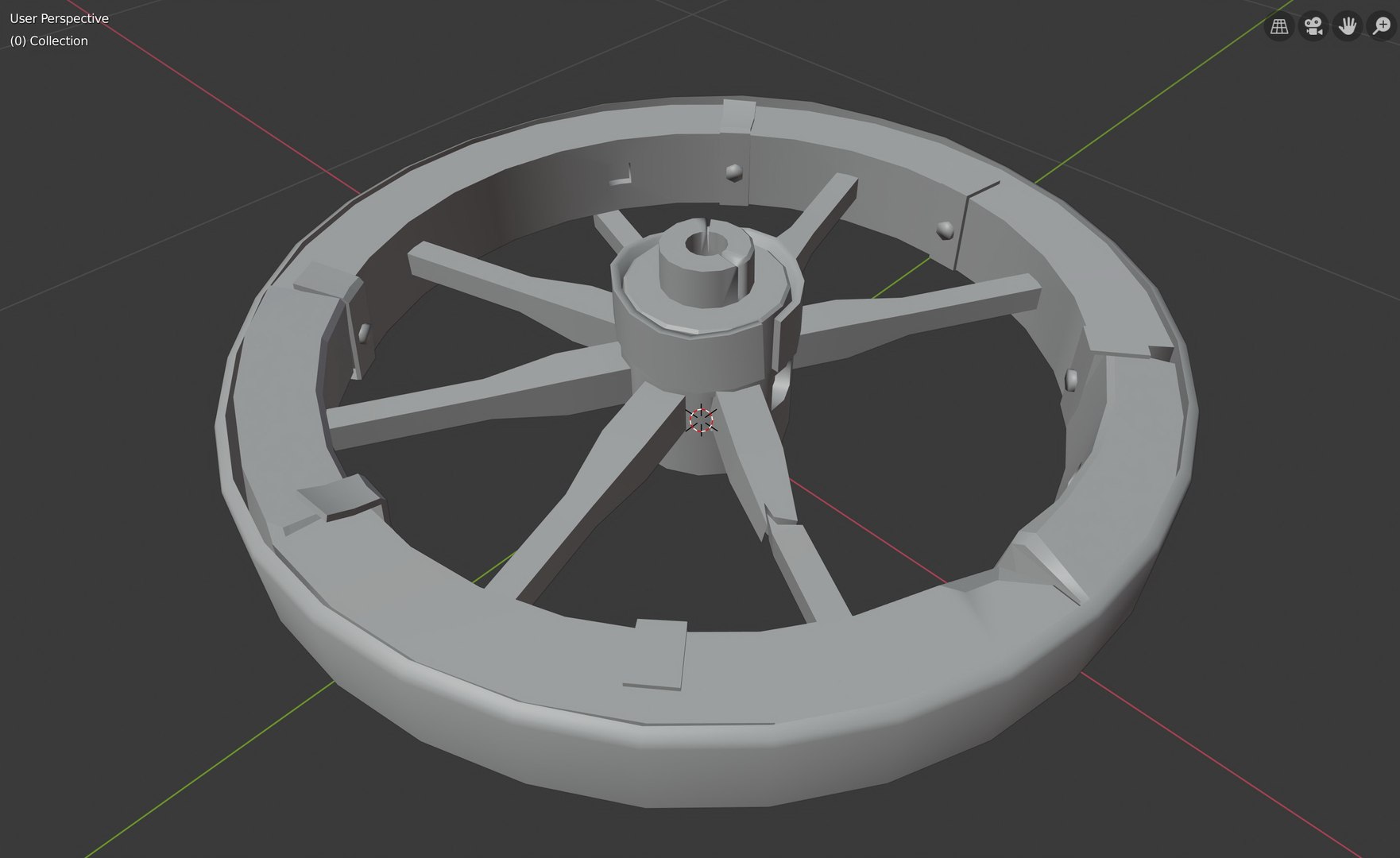 3D Broken Wheel Model - TurboSquid 1480313