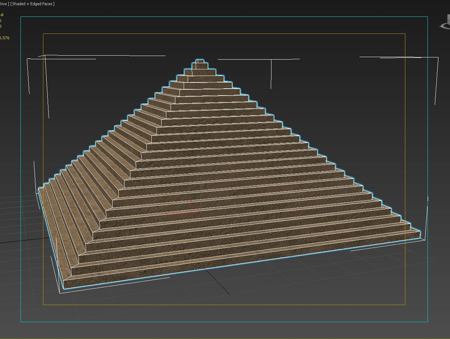 3D Pyramids Landscape Model - TurboSquid 1432588