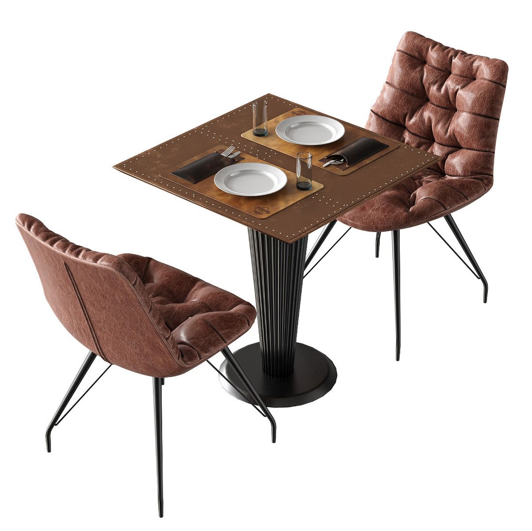 3D Model Set Rowan Brown Richmond - TurboSquid 1281508