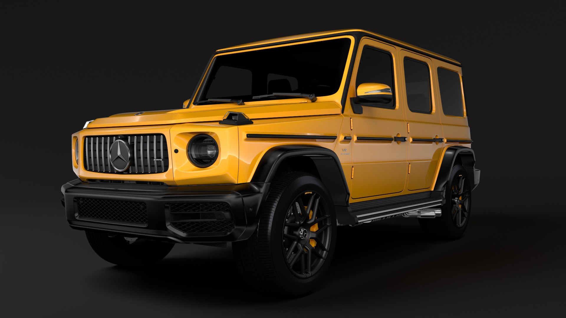 3D mercedes amg g 65 model - TurboSquid 1261032