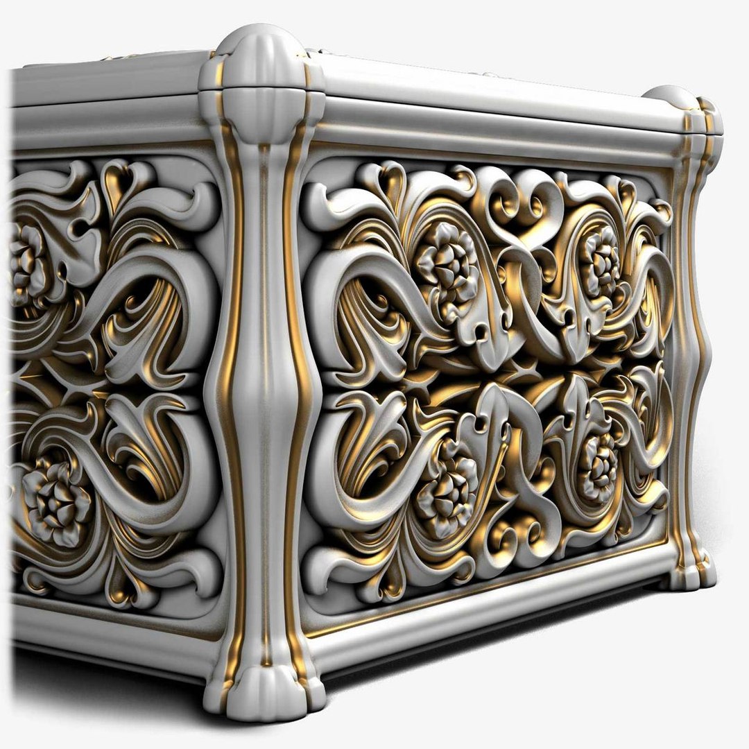 casket 3d model