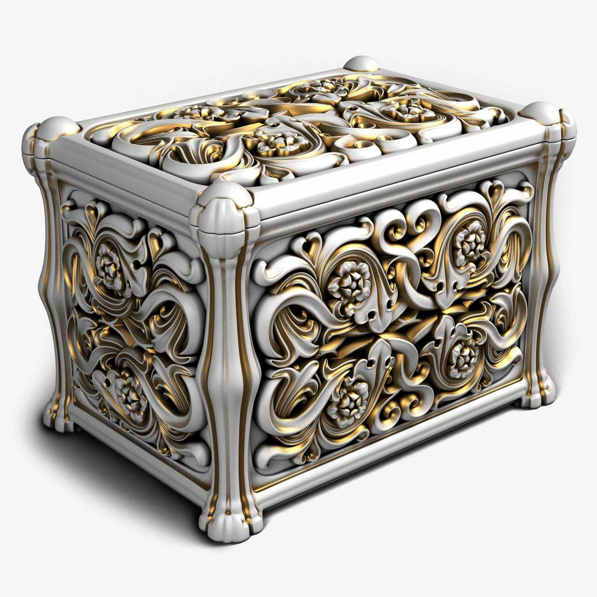 casket 3d model