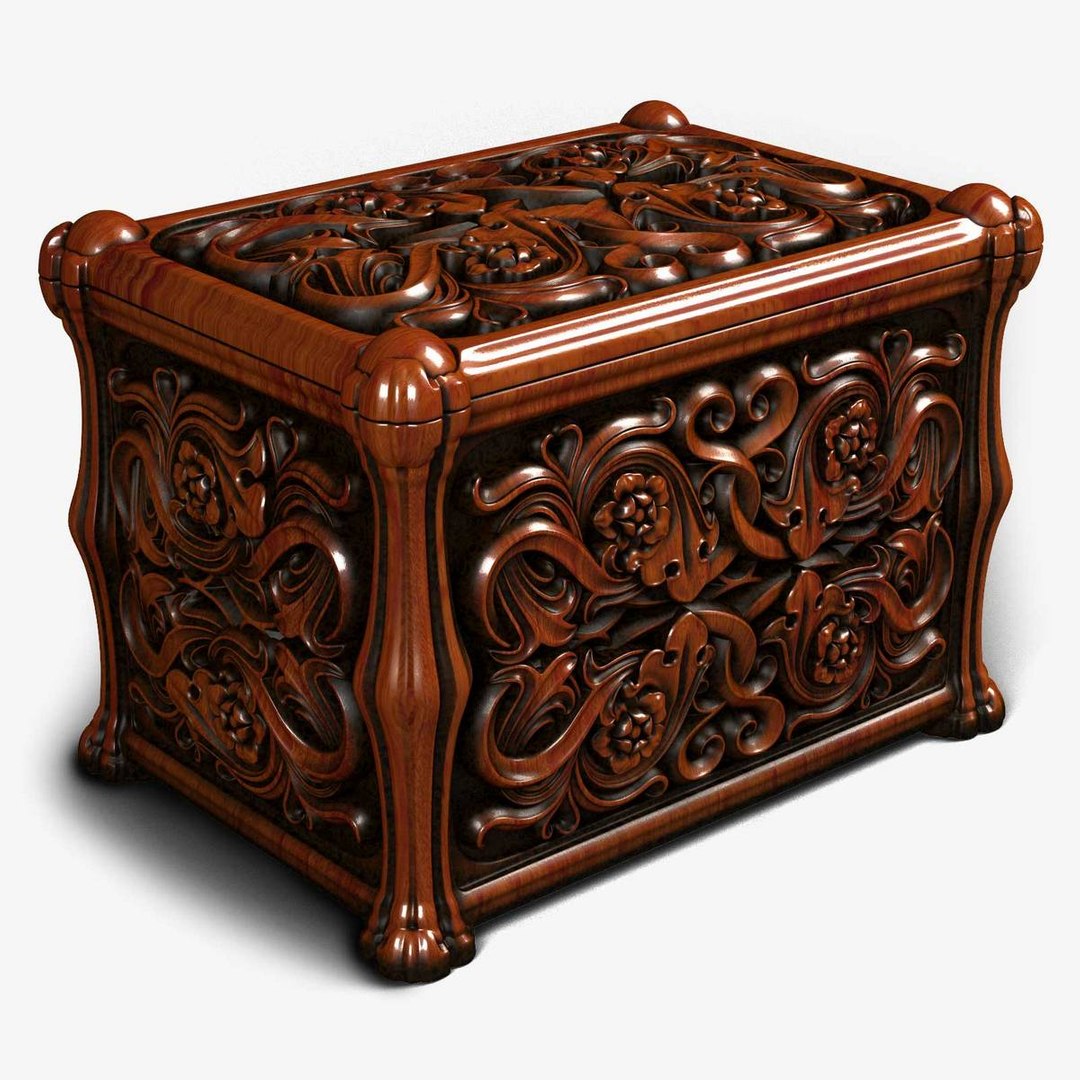 casket 3d model