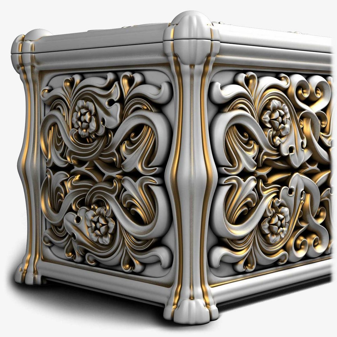casket 3d model