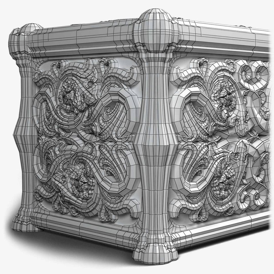casket 3d model