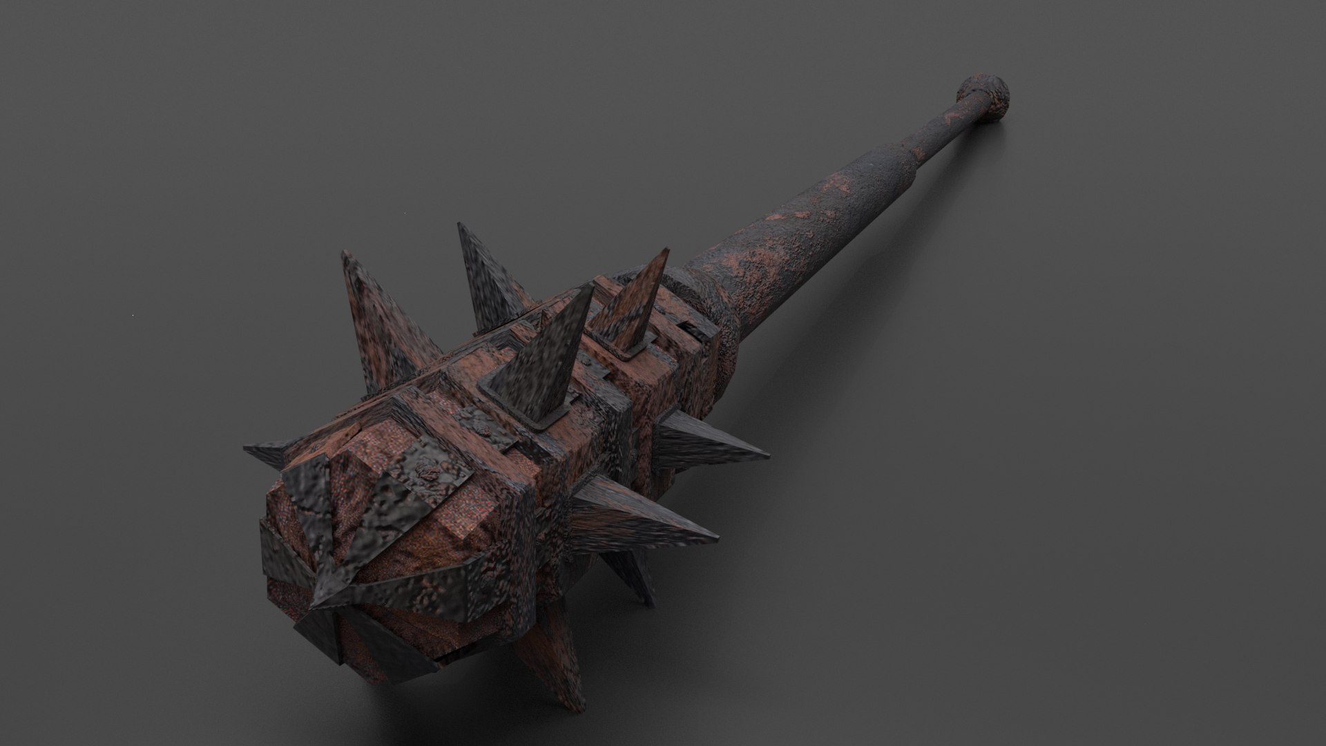 3D rpg medieval mace - TurboSquid 1314428