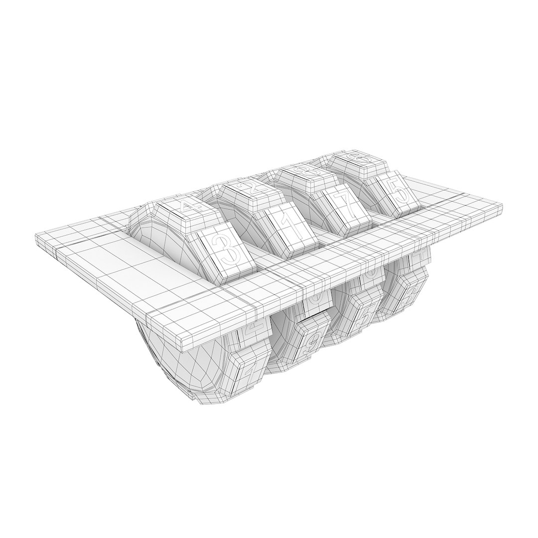 Code Lock 3D Model - TurboSquid 1399346