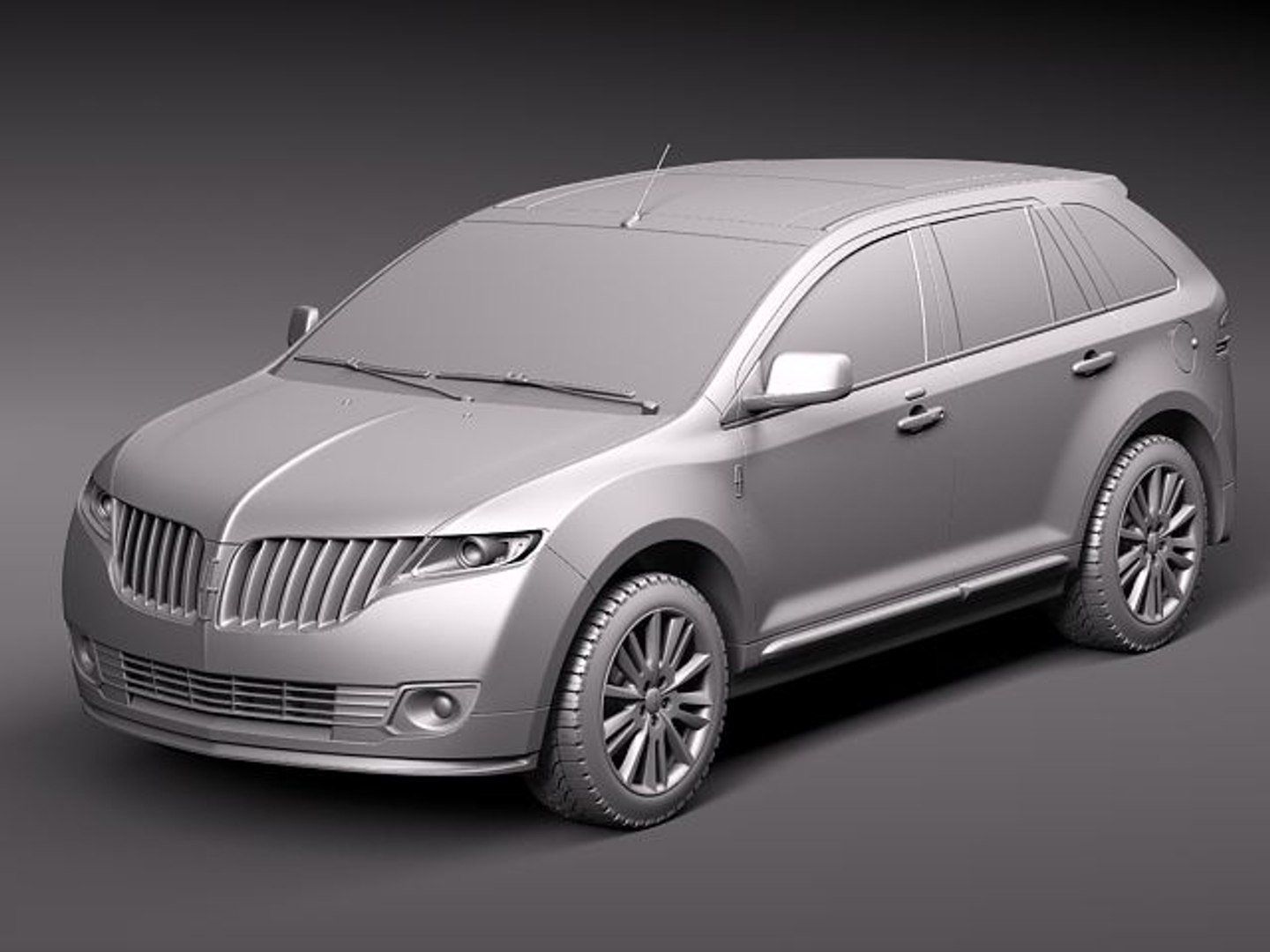Mkx 2011 3d Model