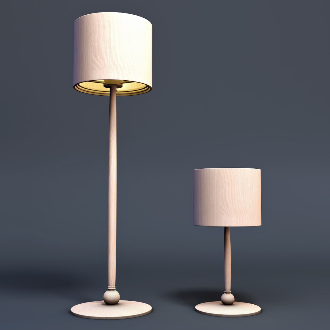 Tree Lamp 3d Model