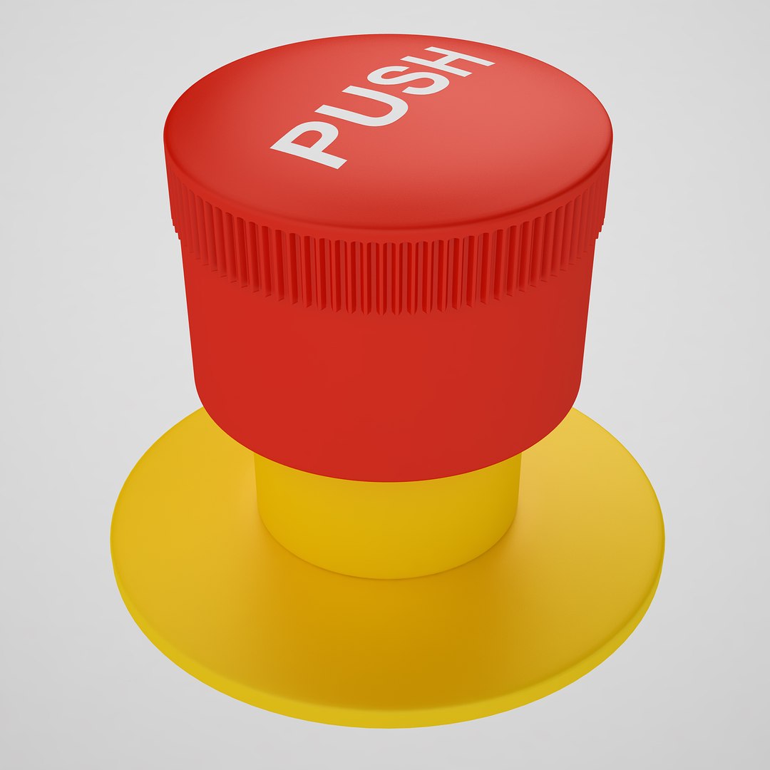 Industrial Button 3D - TurboSquid 1319411