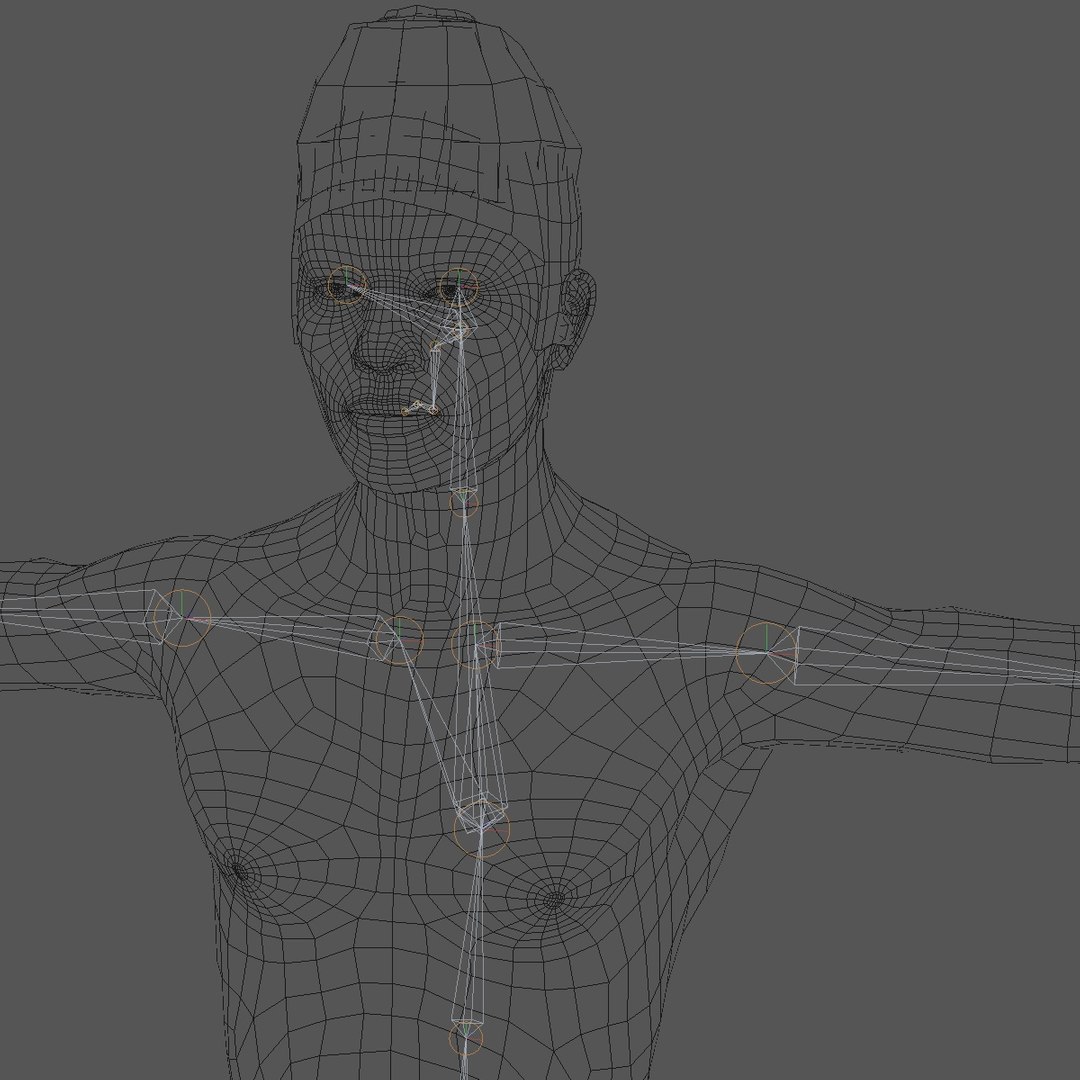 3d Male Character Model