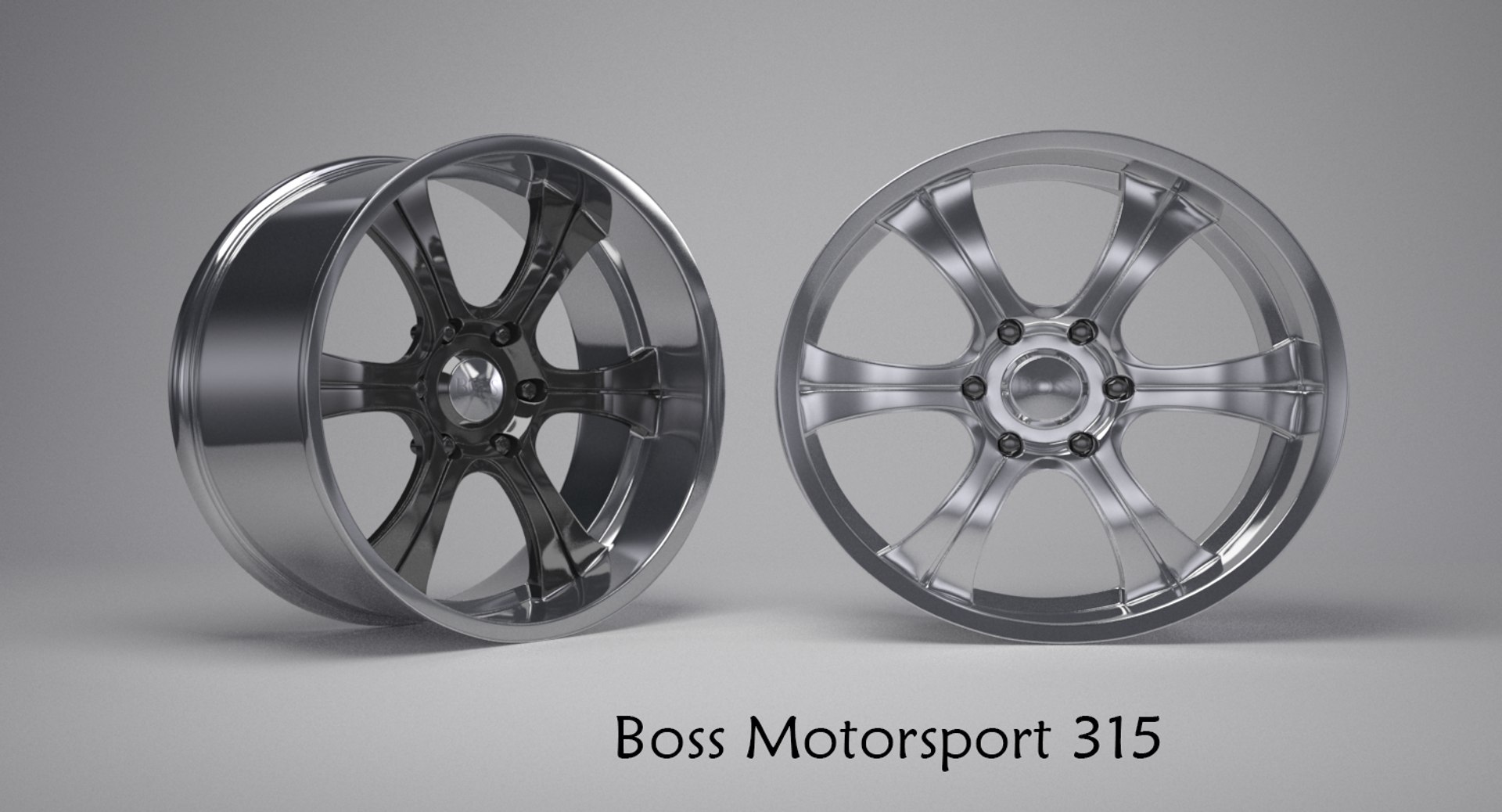 3D boss motorsport rims - TurboSquid 1264306