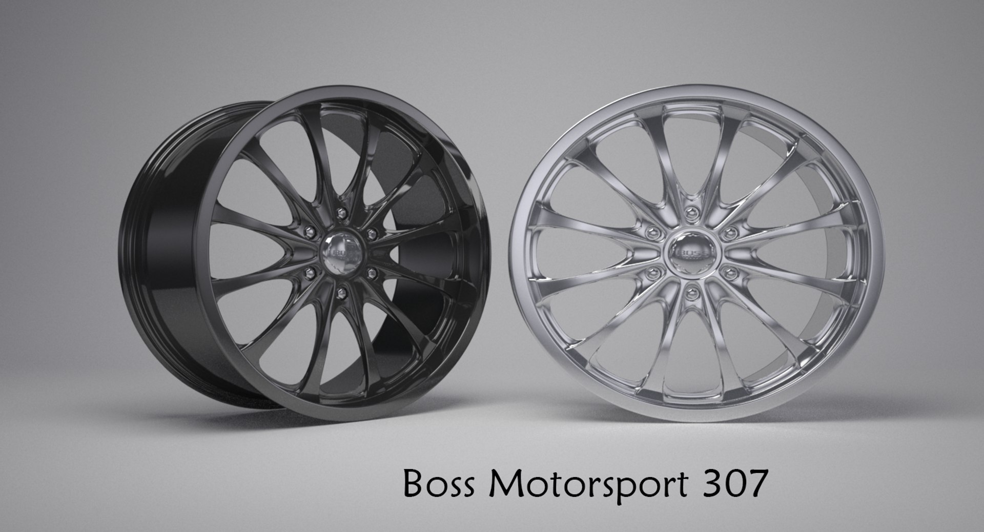 3D boss motorsport rims - TurboSquid 1264306