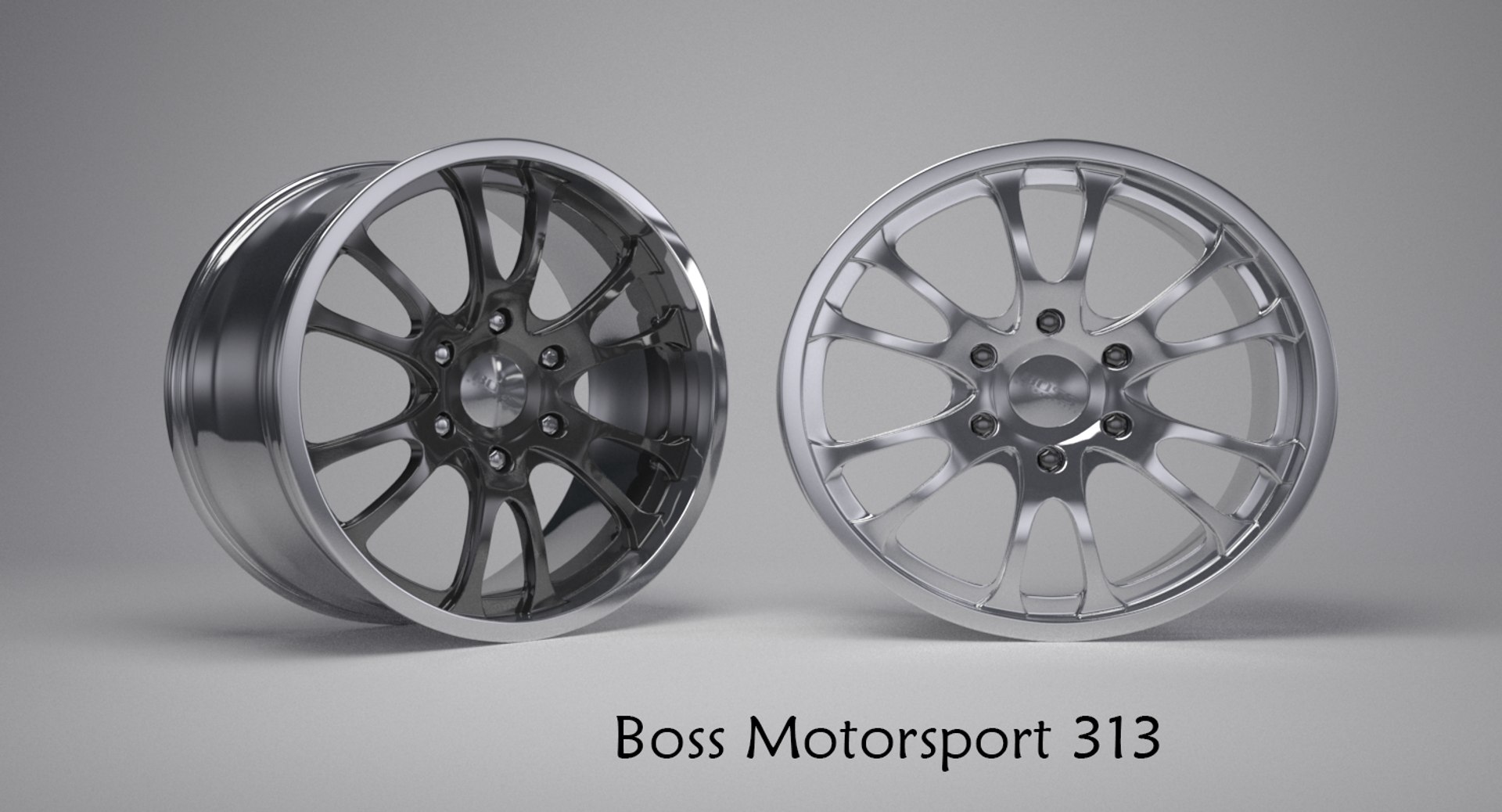 3D boss motorsport rims - TurboSquid 1264306